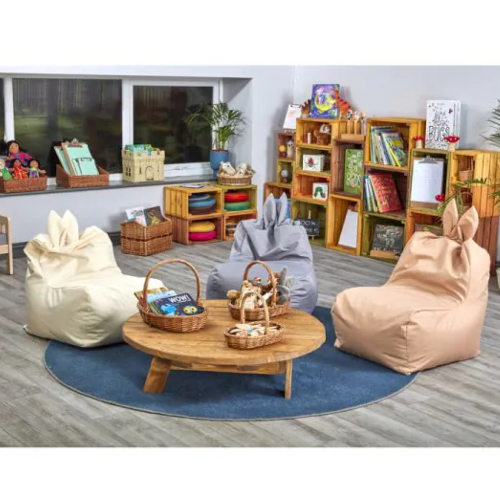 KS1 Reading Rabbit Bean Bag Chairs (3pk) | Bean Bags | www.ee-supplies ...
