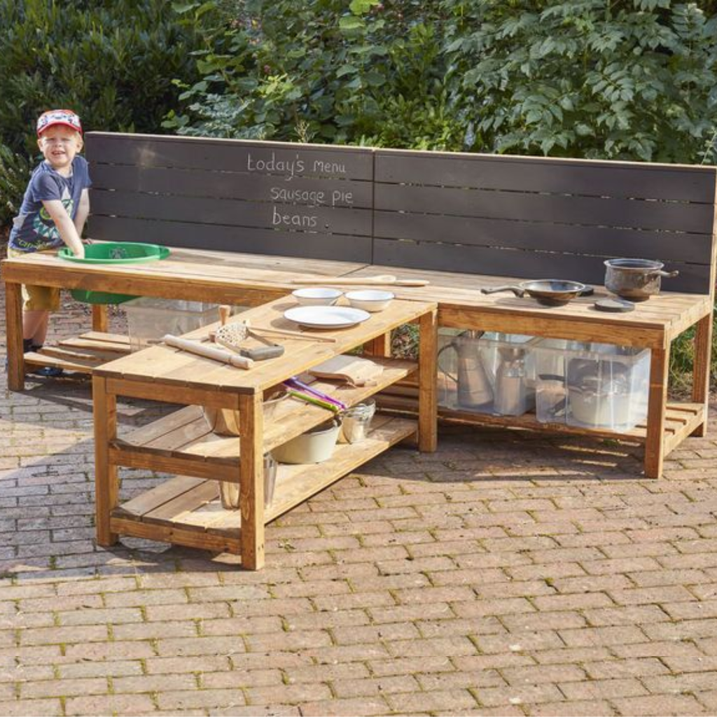 Large Value Mud T Kitchen & Worktable | Educational Equipment Supplies