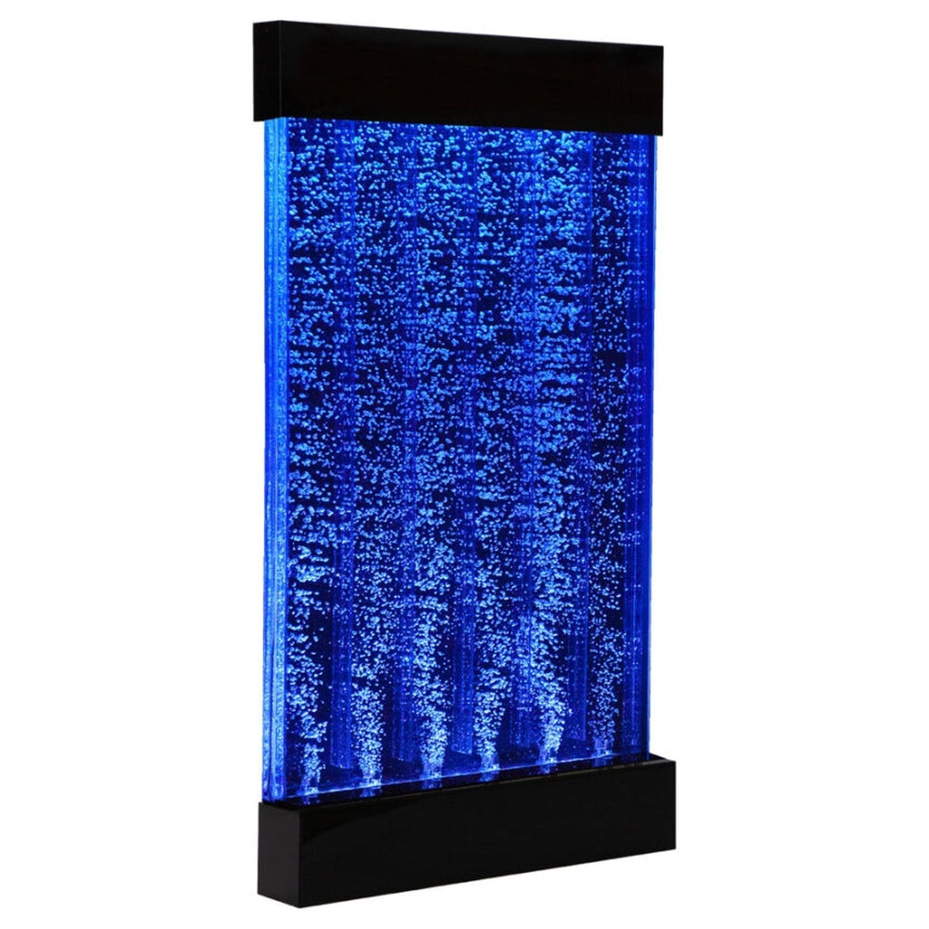 LED Hanging Bubble Wall With LED Lights 90 x 50cm + Remote Button ...