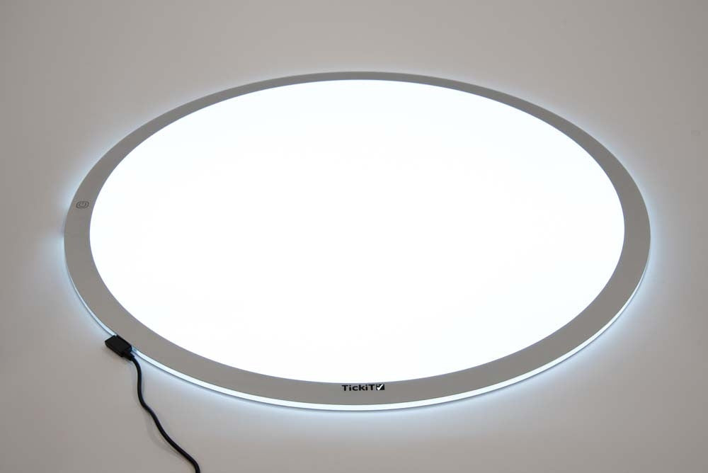 Led Round Light Sensory Panel - 600mm | Educational Equipment Supplies