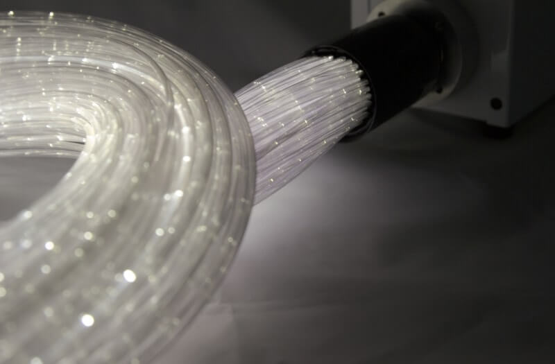 Apollo LED White Twinkle Light Source - Battery Powered + Clear Fibre ...