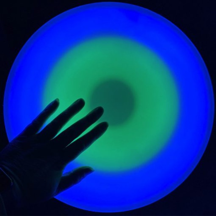 Light Up Round Sensory Floor Tile Interactive LED Touch Sensitive ...