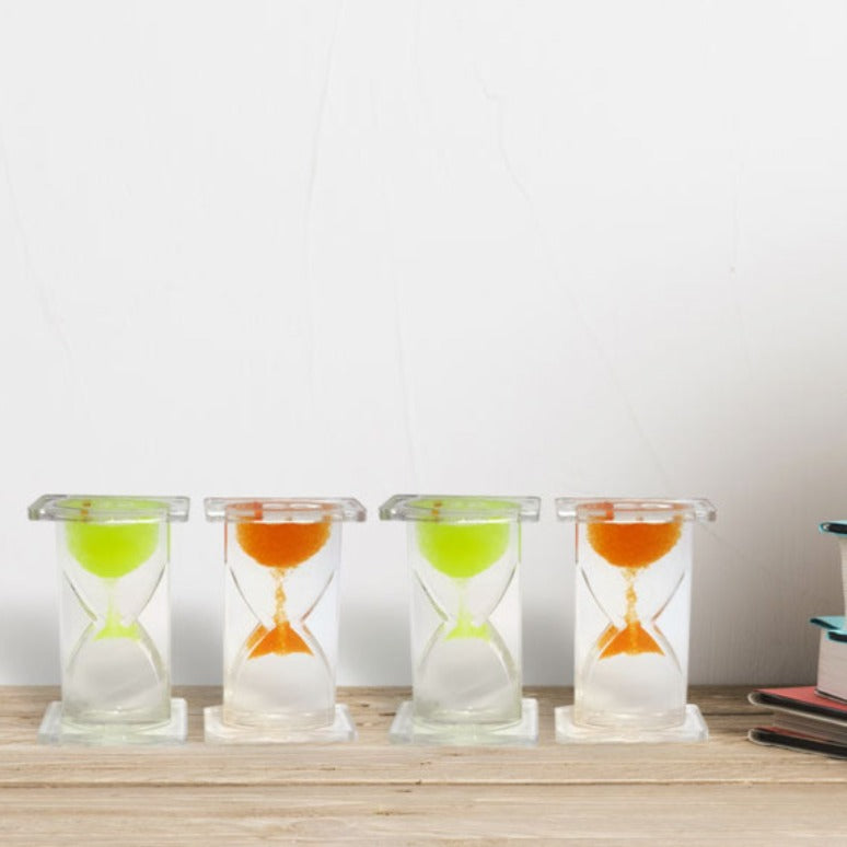 Sensory Liquid Mini Classic Timers x Pkt 4 | Educational Equipment Supplies