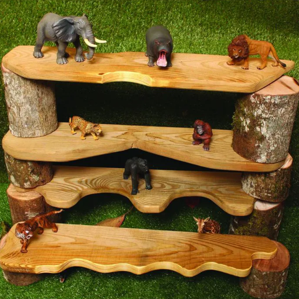 Longer Open Ended Play Platforms - Set of 4 | Wooden Toys | www.ee ...