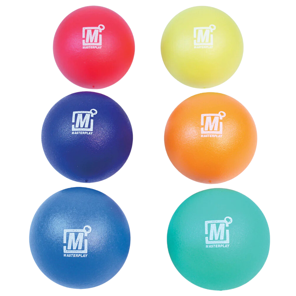 Masterplay Foam Bell Ball x 6 | Educational Equipment Supplies