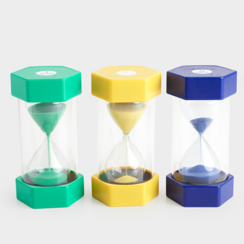 Mega Sand Timer Set 3 - Includes 1, 3 & 5 Min | Sand Timers | www.ee ...