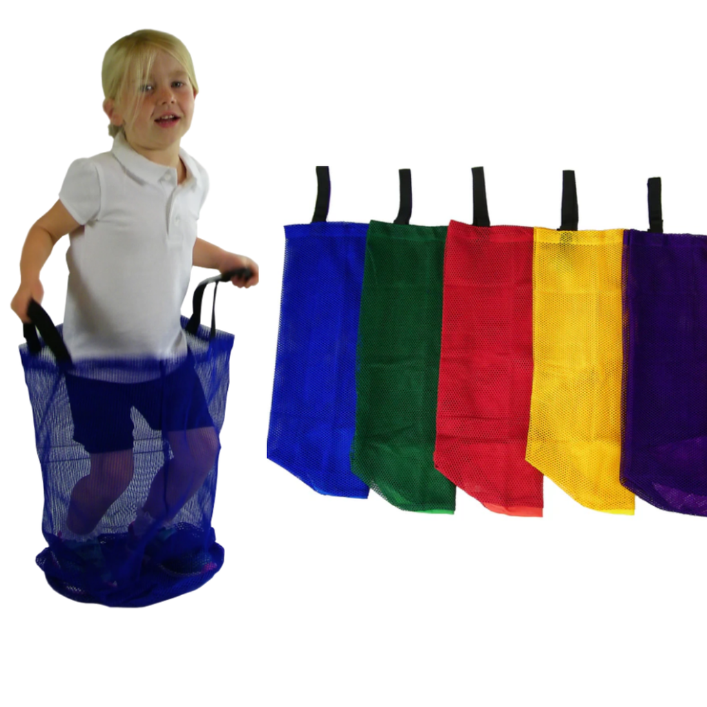 Mesh Jump Sacks x 6 | Educational Equipment Supplies