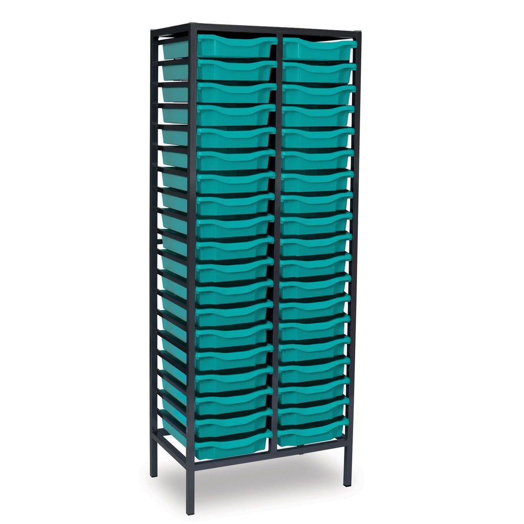 Metal Storage Tray Static Unit | 38 Shallow trays | www.ee-supplies.co ...