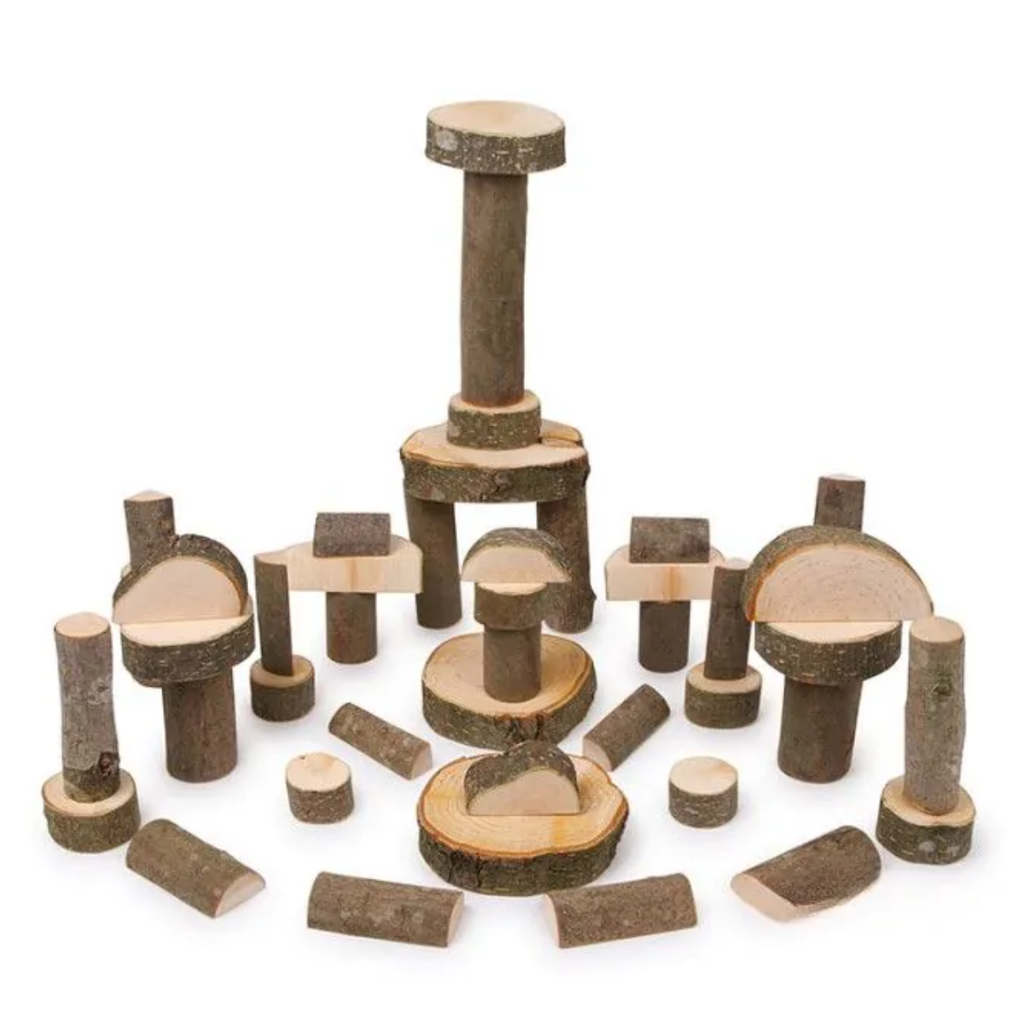 Nature Building Blocks - 50 Piece Set | Educational Equipment Supplies