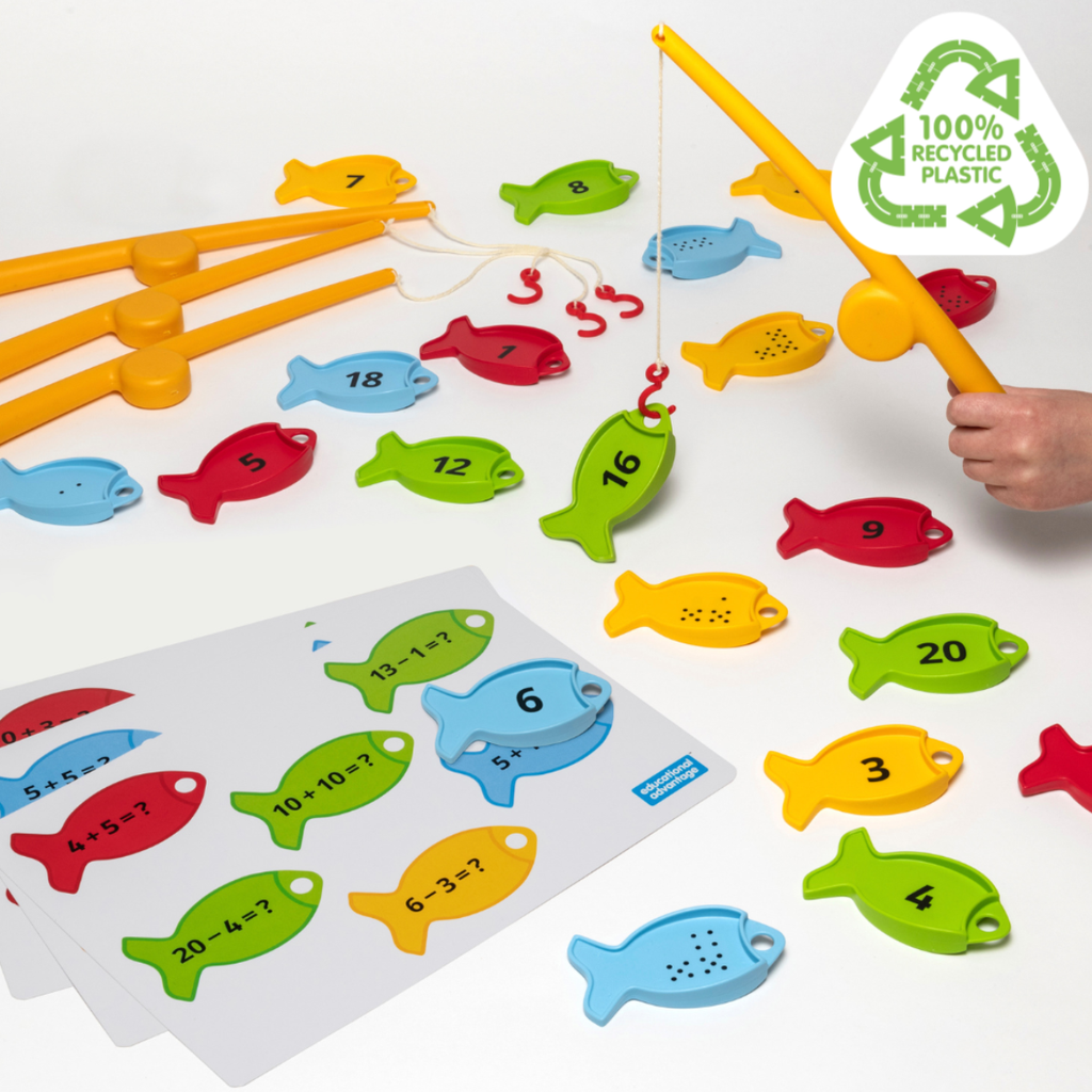 Number Fishing | www.ee-supplies.co.uk– Educational Equipment Supplies