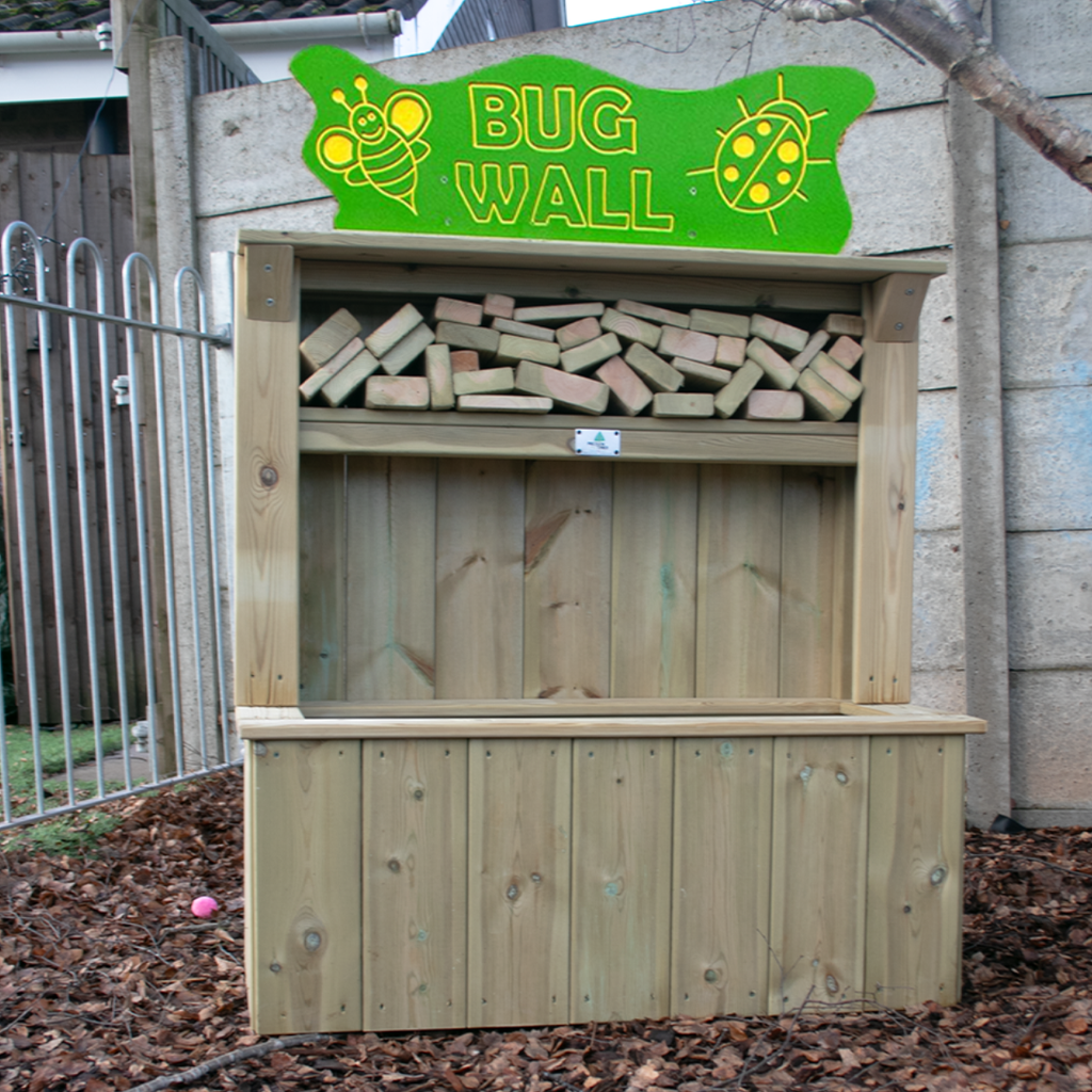 Outdoor Bug Hotel Wall With Growing Planter | www.ee-supplies.co.uk ...