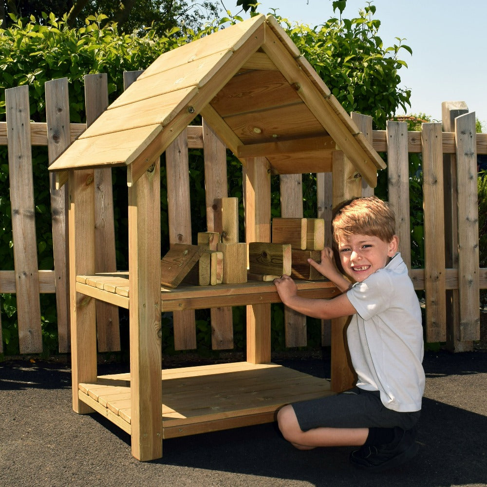 Outdoor Building Blocks House | Educational Equipment Supplies