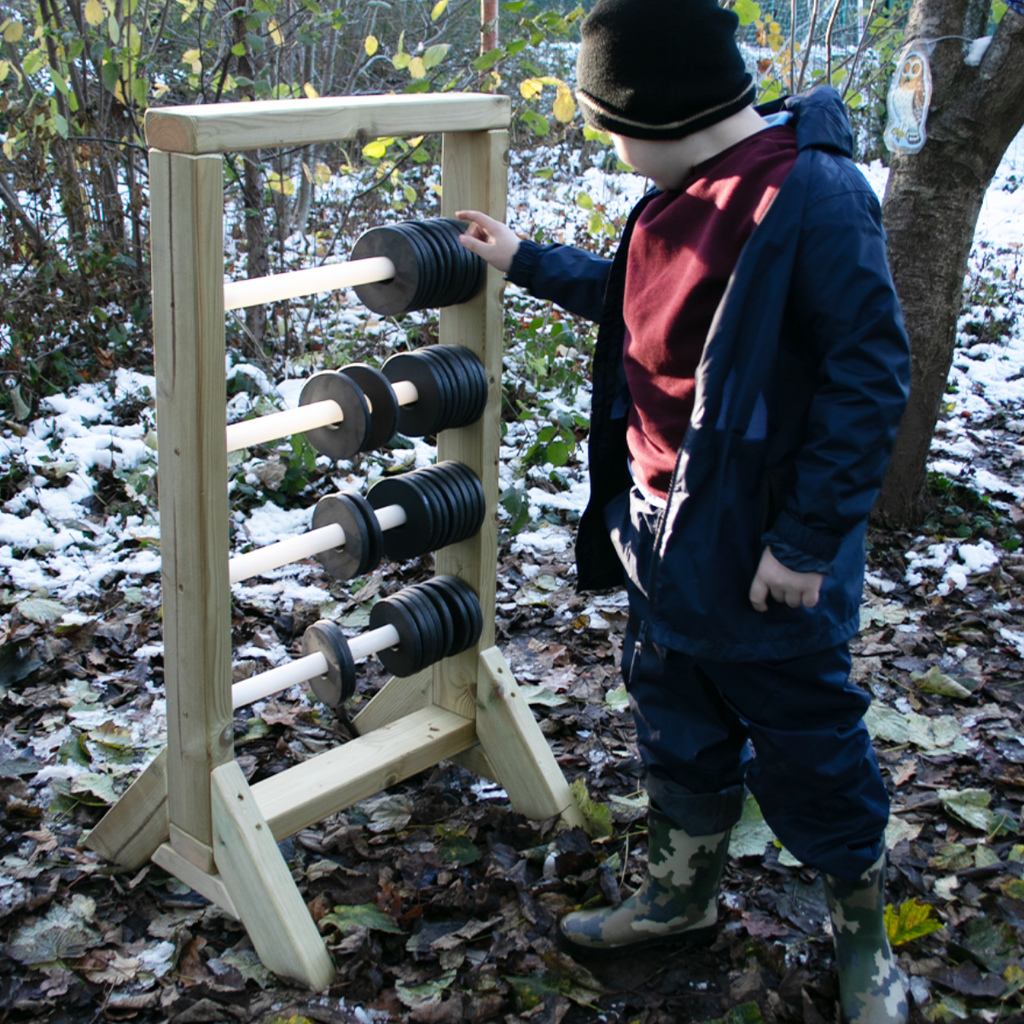 Outdoor Math Early Learning Counting Abacus Educational Equipment