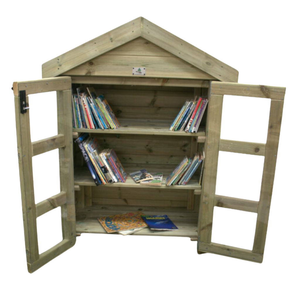 Outdoor Premium Playground Reading Library Shed | Educational Equipment ...