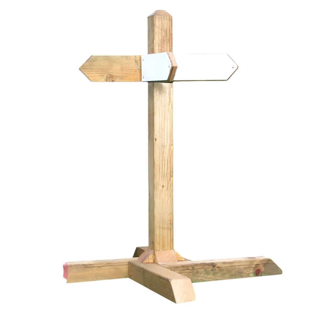 Outdoor Wooden Sign Post | Educational Equipment Supplies