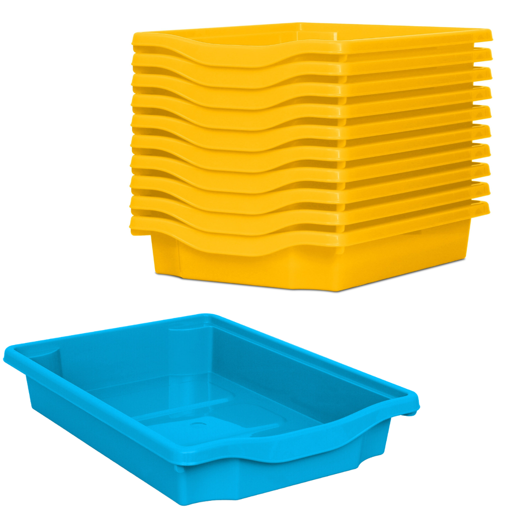 Monarch Plastic Storage Tray - Shallow | www.ee-supplies.co.uk ...