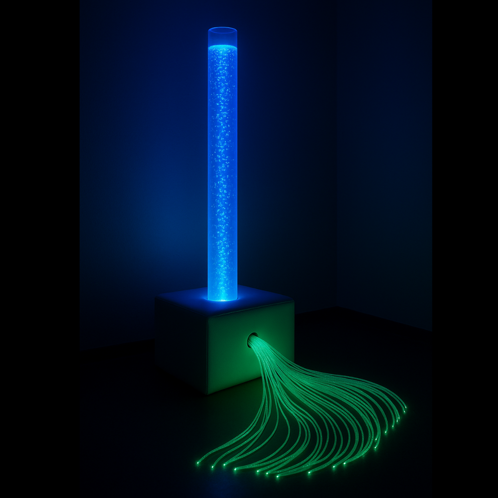 Apollo Passive LED Bubble Tube + Plinth + LED Lights Stands + Maintence ...