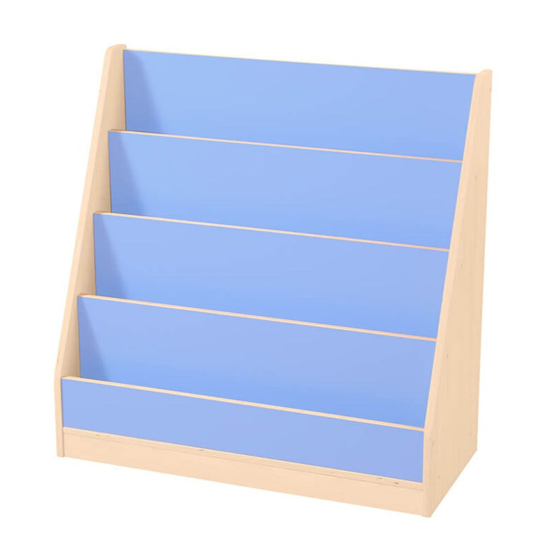 Pastel Blue 4 Tier Book Displays | Educational Equipment Supplies
