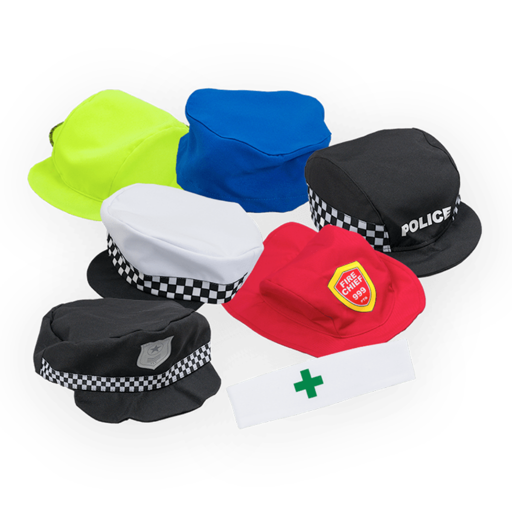 People Who Help Us Hats x 6 | Educational Equipment Supplies