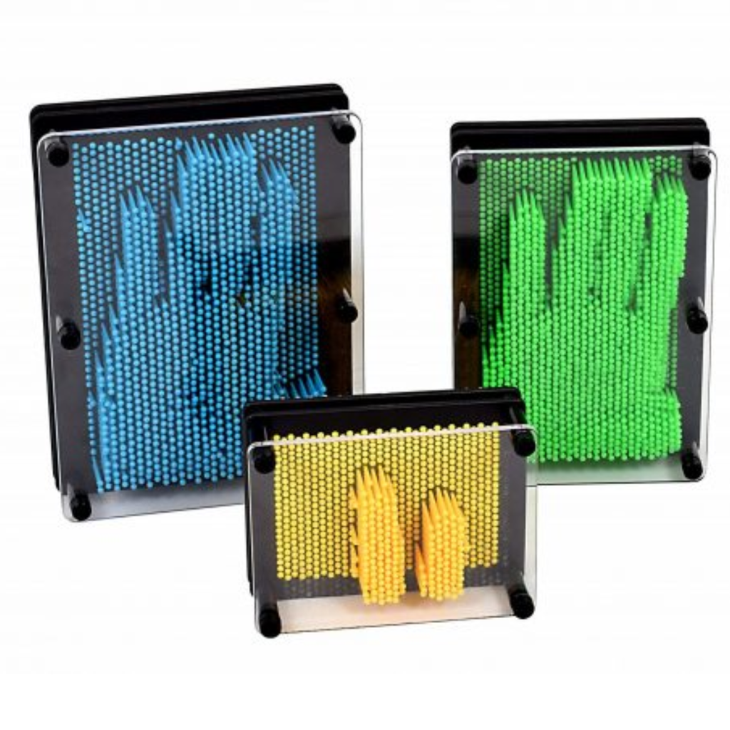 Pin Art Board 3d Sculpture X 3 Educational Equipment Supplies