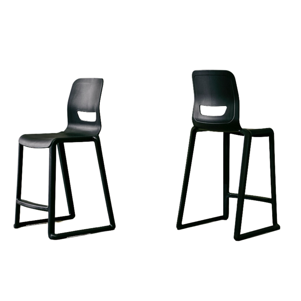 Postura+ One Piece High Back Stool - Seat Ht685mm - Ages 14-Adult ...
