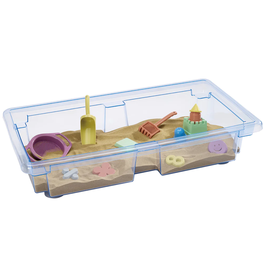Premium Clear Sand & Water Tray + Stand + Lids | Educational Equipment ...