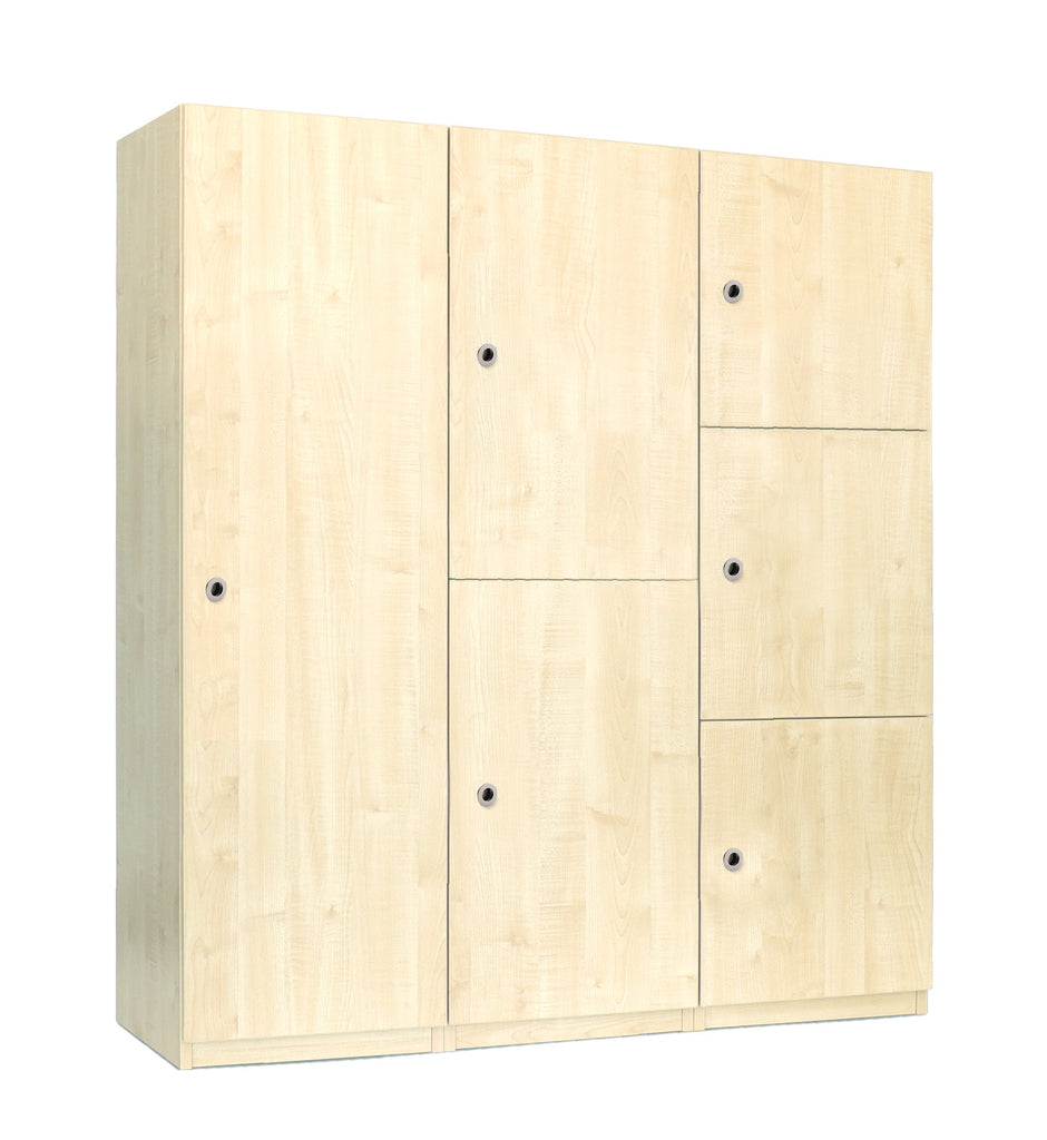 Primary Height Wooden Lockers - Finger Pull | Educational Equipment ...