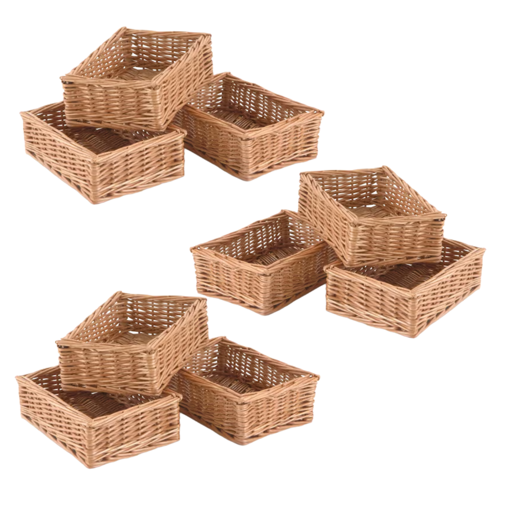 Raleigh 9 Shallow Baskets | Educational Equipment Supplies