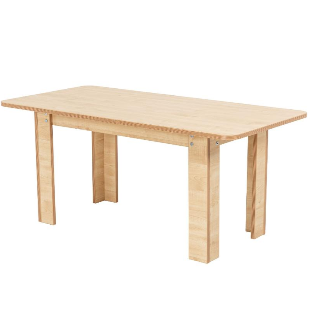 Raleigh Wooden Rectangular Table | Educational Equipment Supplies