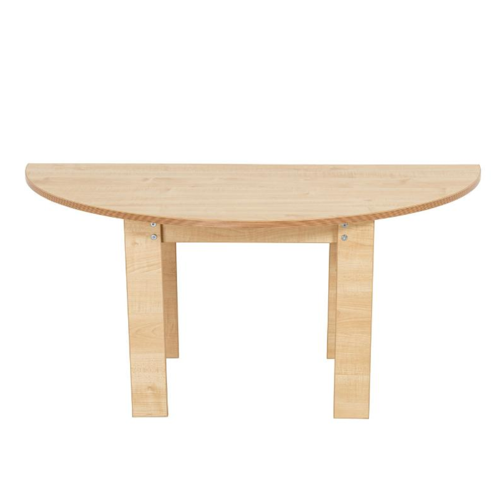 Raleigh Wooden Semi-Circular Table | Educational Equipment Supplies