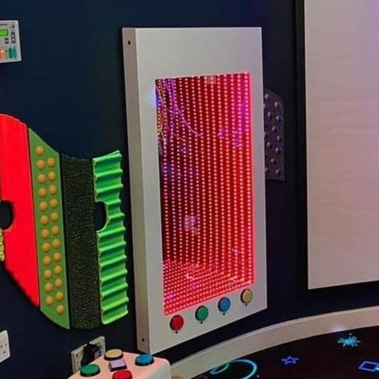 Sensory Interactive LED Infinity Panel With Built In Buttons 1200 x ...
