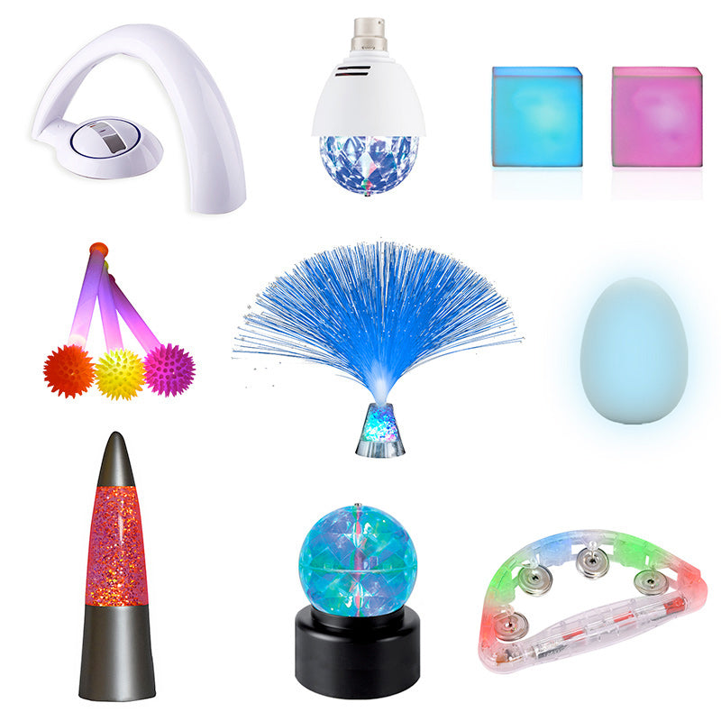 Sensory Light Up Kit For Relaxation, Night Lights & ADHD | Educational ...