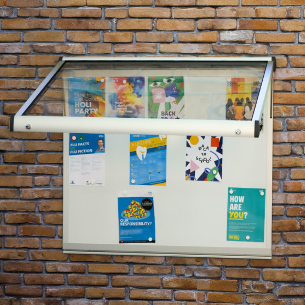 Shield Showcase Magnetic Whiteboard Wall Mounted - Aluminium Frame ...