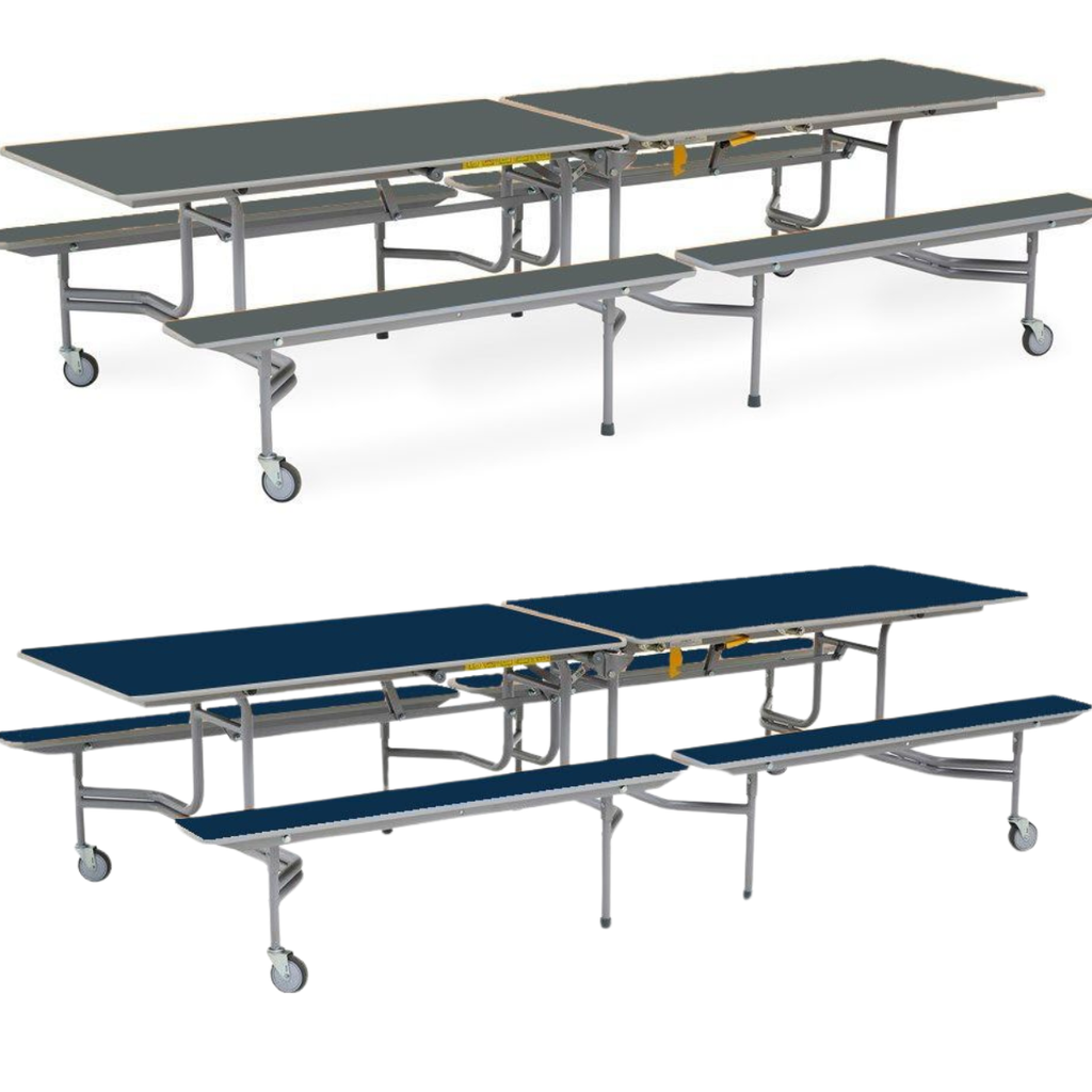 Sico 12 Seater Mobile Folding Bench Dining Table Unit | Educational ...