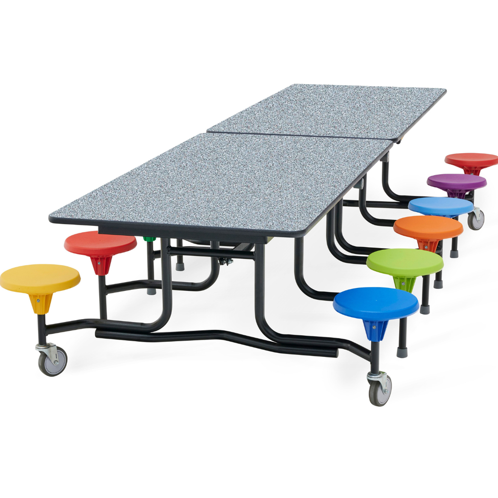 Sico ECO 12 Seat Rectangular Mobile School Folding Dining Table ...
