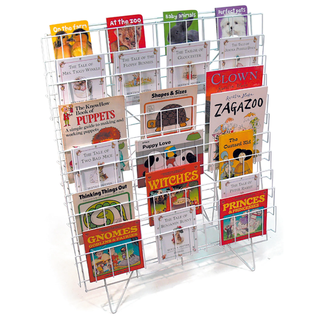 Single Sided Floor Book Rack | Educational Equipment Supplies