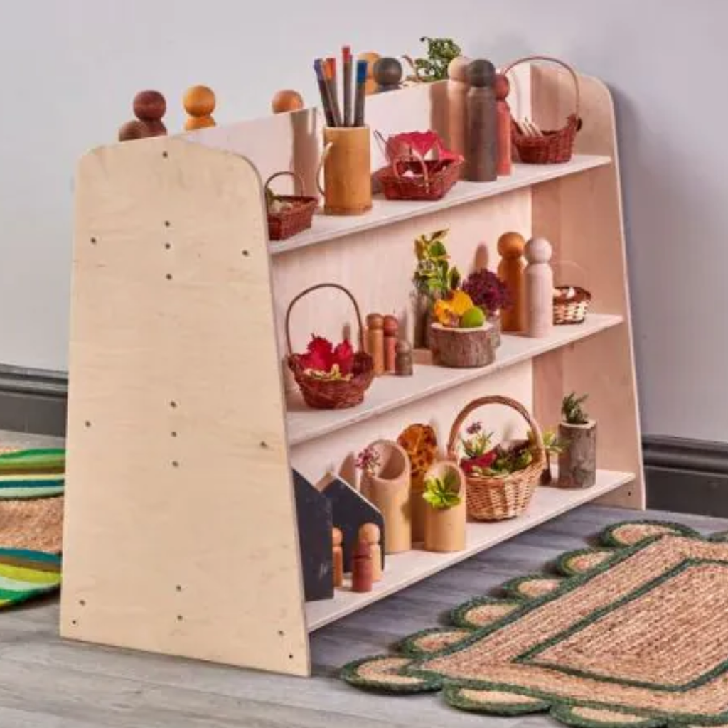 Slim Fit - Double Sided Shelf Storage Unit | Educational Equipment Supplies