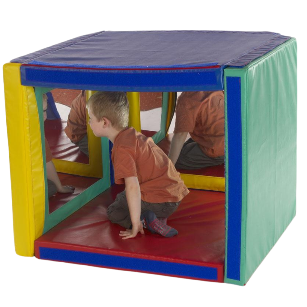 Soft Play Mirror Den - Multi-Coloured | Educational Equipment Supplies