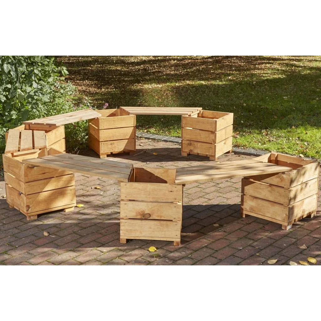 Switch Seat Angled Planter Seats (10 Person) | Educational Equipment ...