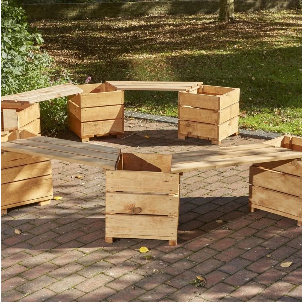 Switch Seat Angled Planter Seats (10 Person) | Educational Equipment ...