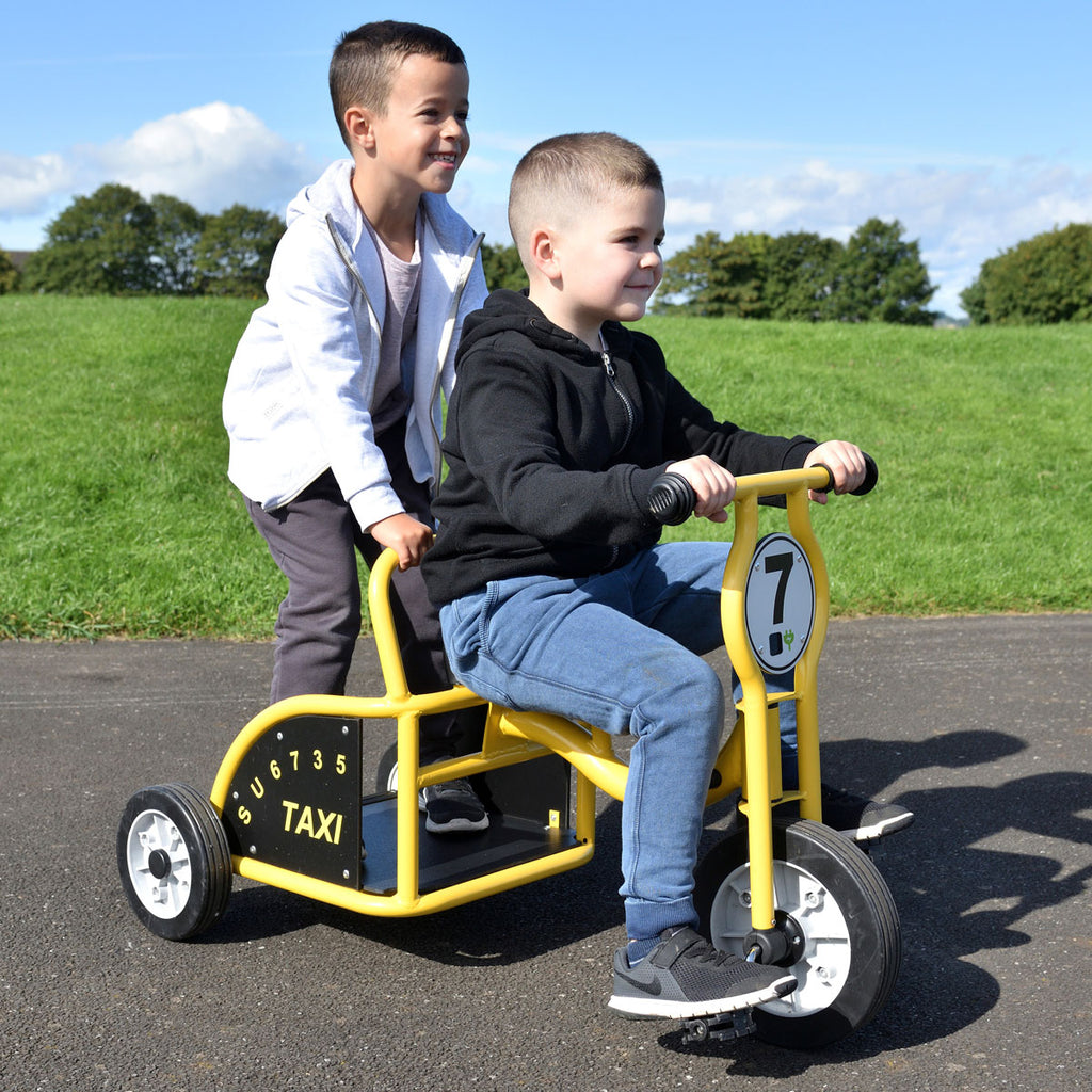Wisdom Taxi Trike Ages 4-8 Years | Educational Equipment Supplies