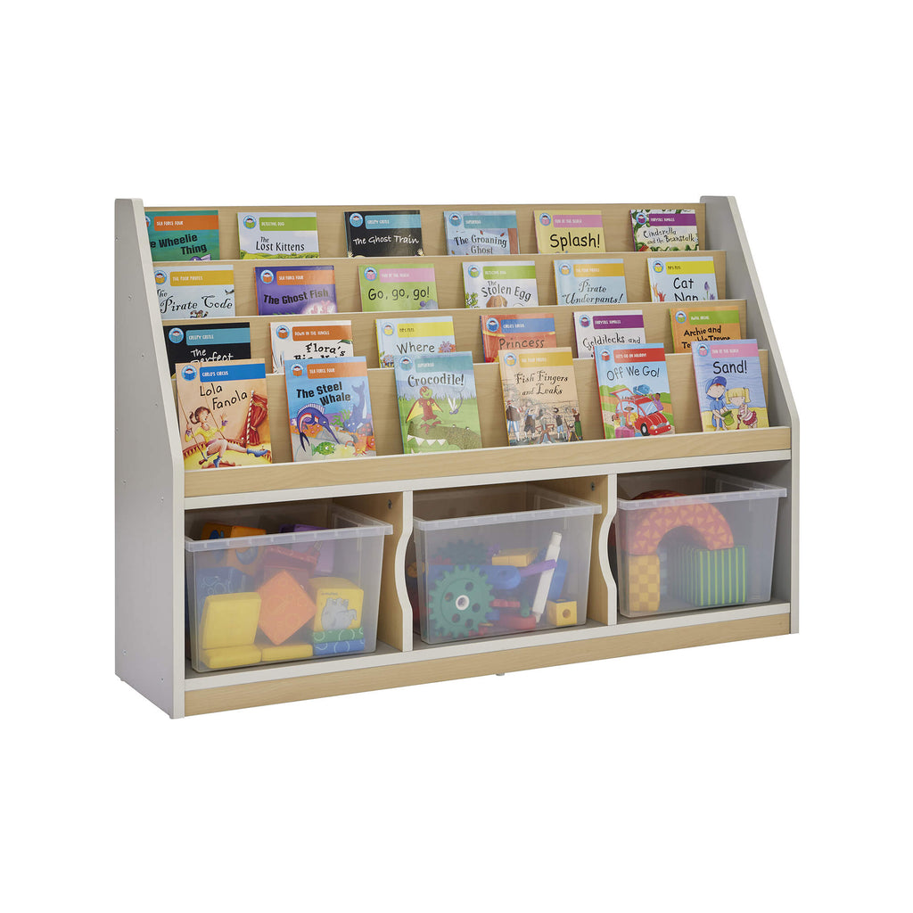 Thrifty 3 Compartment Book Storage | Educational Equipment Supplies