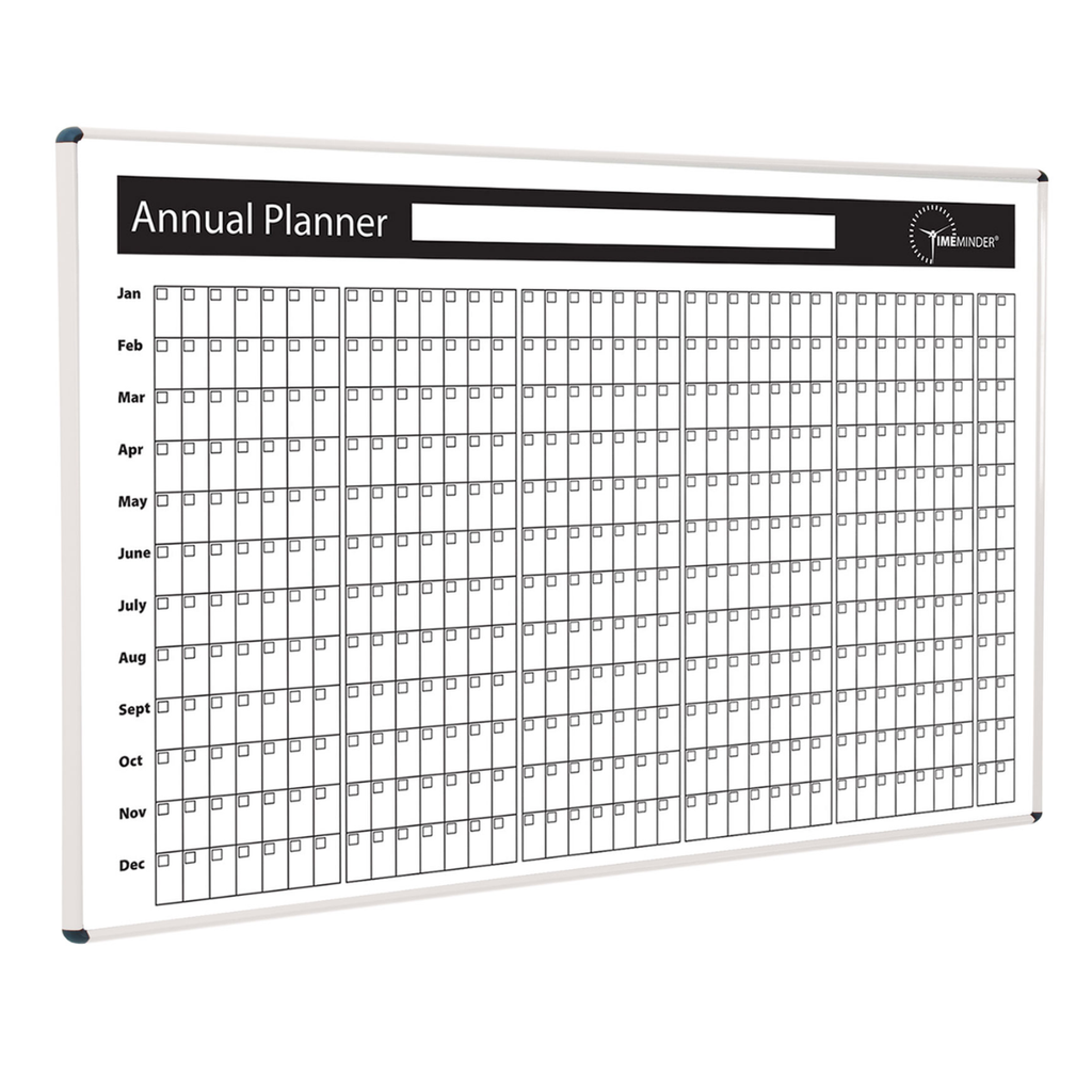 TimeMinder® Annual Planner Whiteboard | Educational Equipment Supplies
