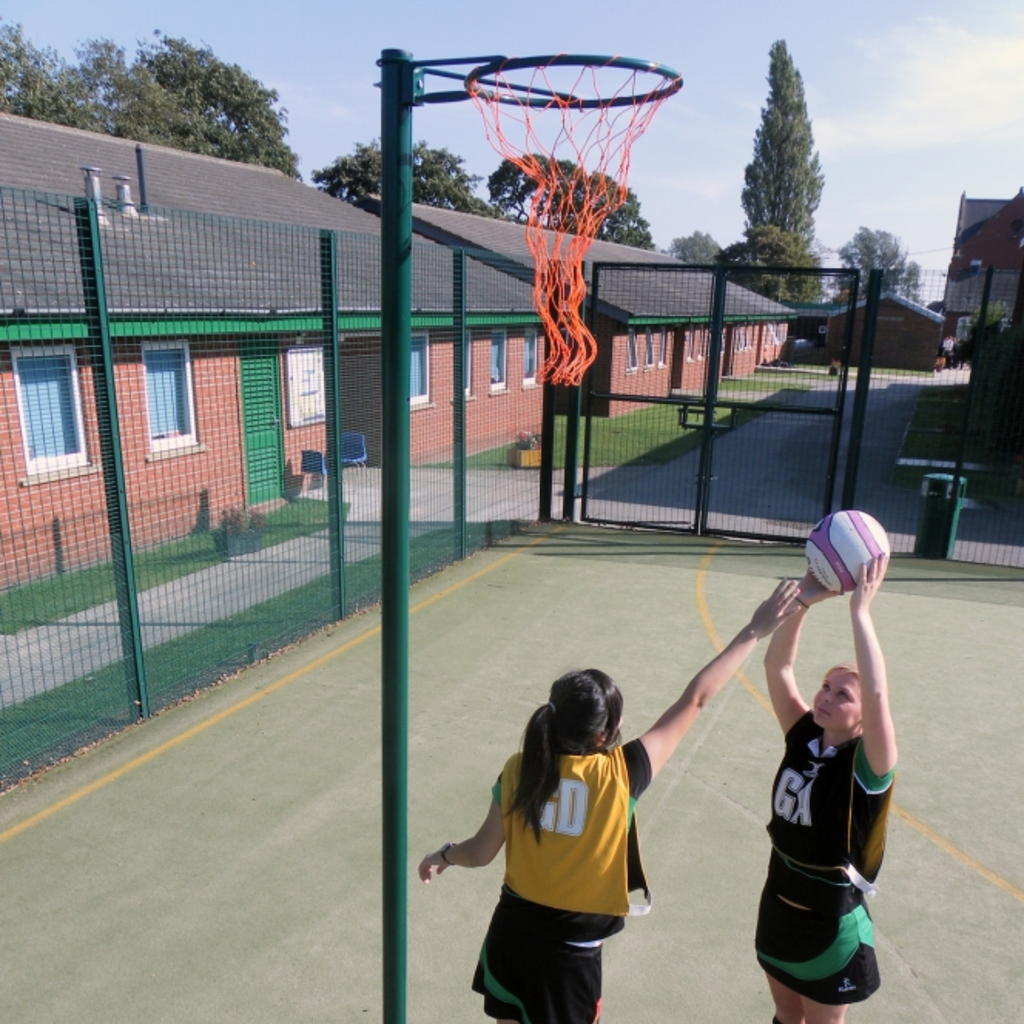 Tournament Socketed Netball Post x 2 | Educational Equipment Supplies