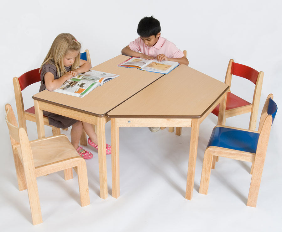 Tuf Class™ Rectangular School Wooden Table - Beech | Educational ...
