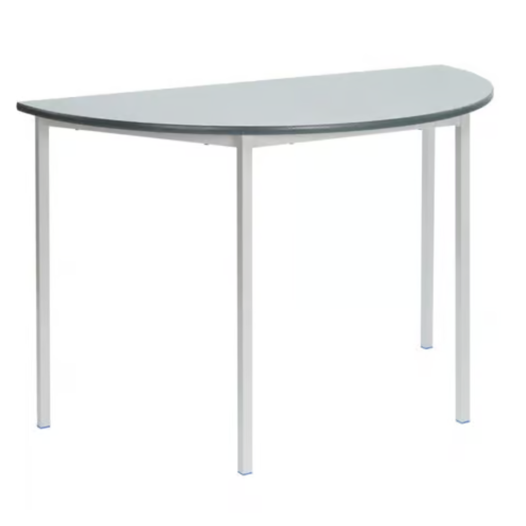Value Fully Welded Semi-Circular Classroom Tables - Duraform Edge | www ...