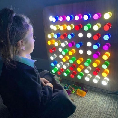 Wall Hanging Sensory Light Panel | Educational Equipment Supplies