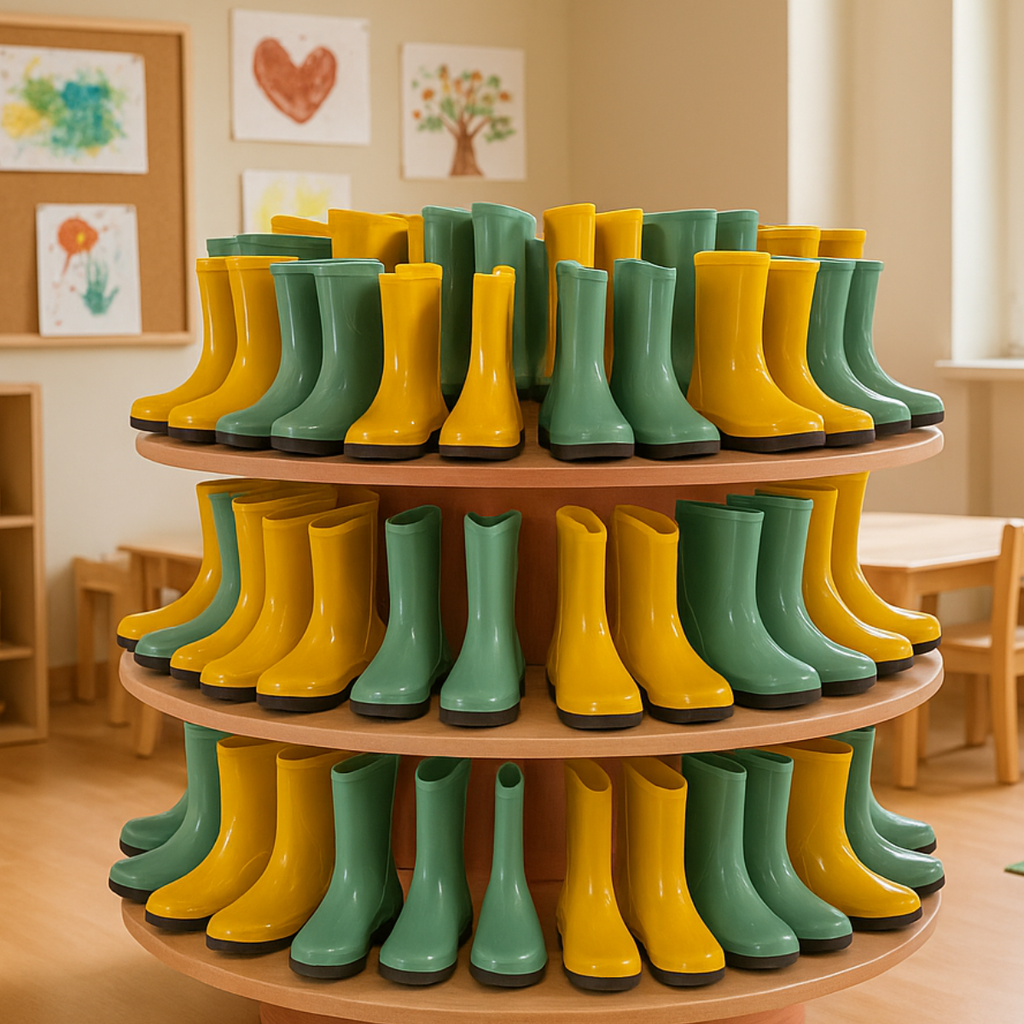 Welly Wheel & 30 Class Pack Wellies (Sizes 7-12) | Educational ...