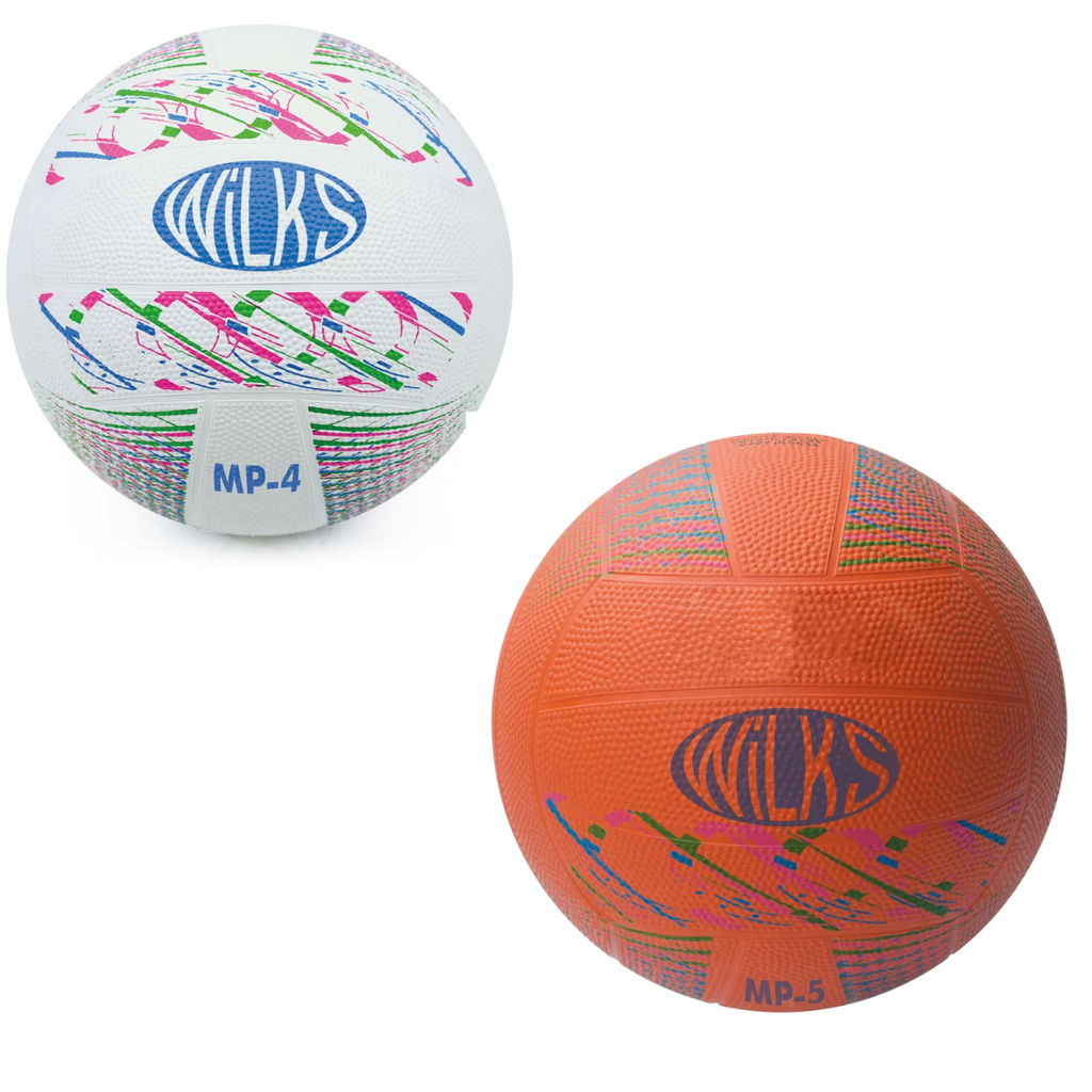 Wilks Masterplay Rubber Netball x 10 | Educational Equipment Supplies