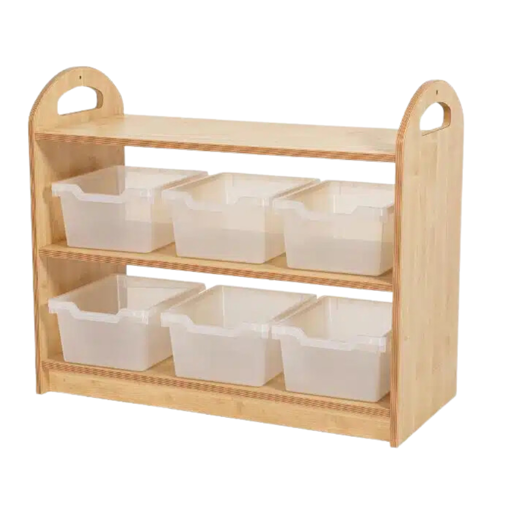 Raleigh 2 Tier Open Storage Unit | Educational Equipment Supplies